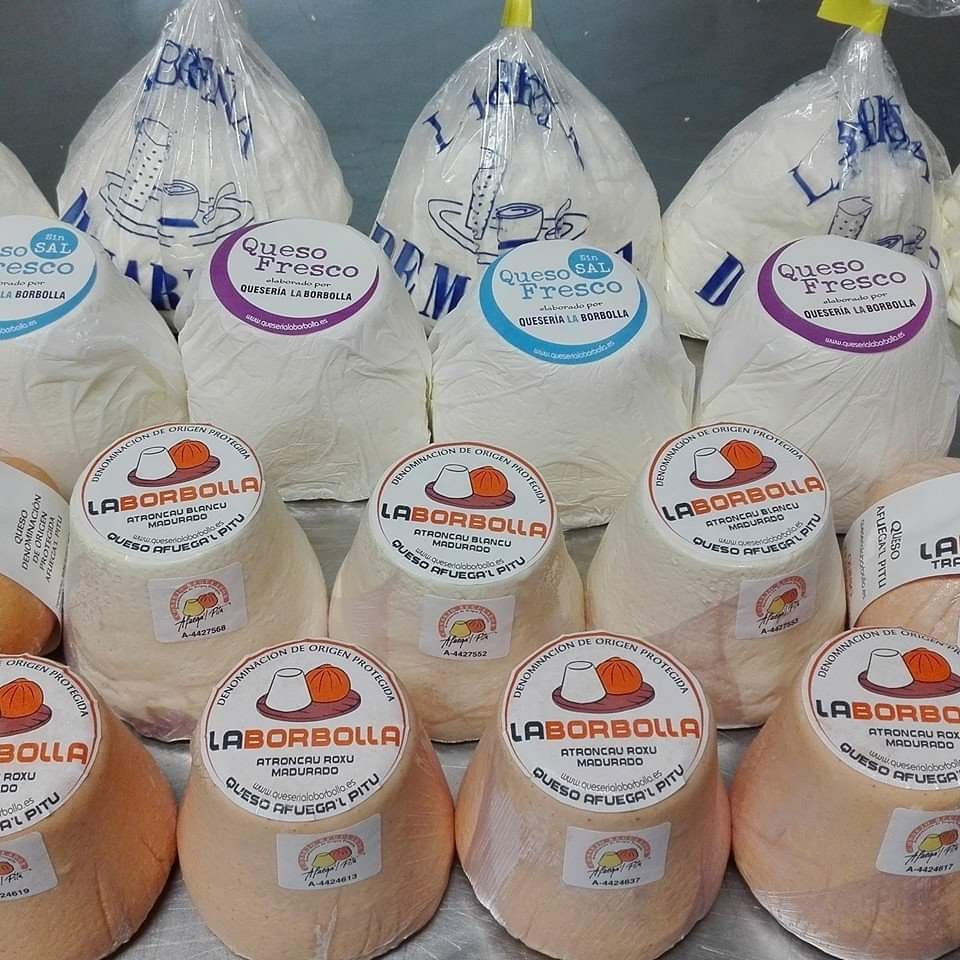 Origen artesano - Quesos Afuega'l Pitu La Borbolla